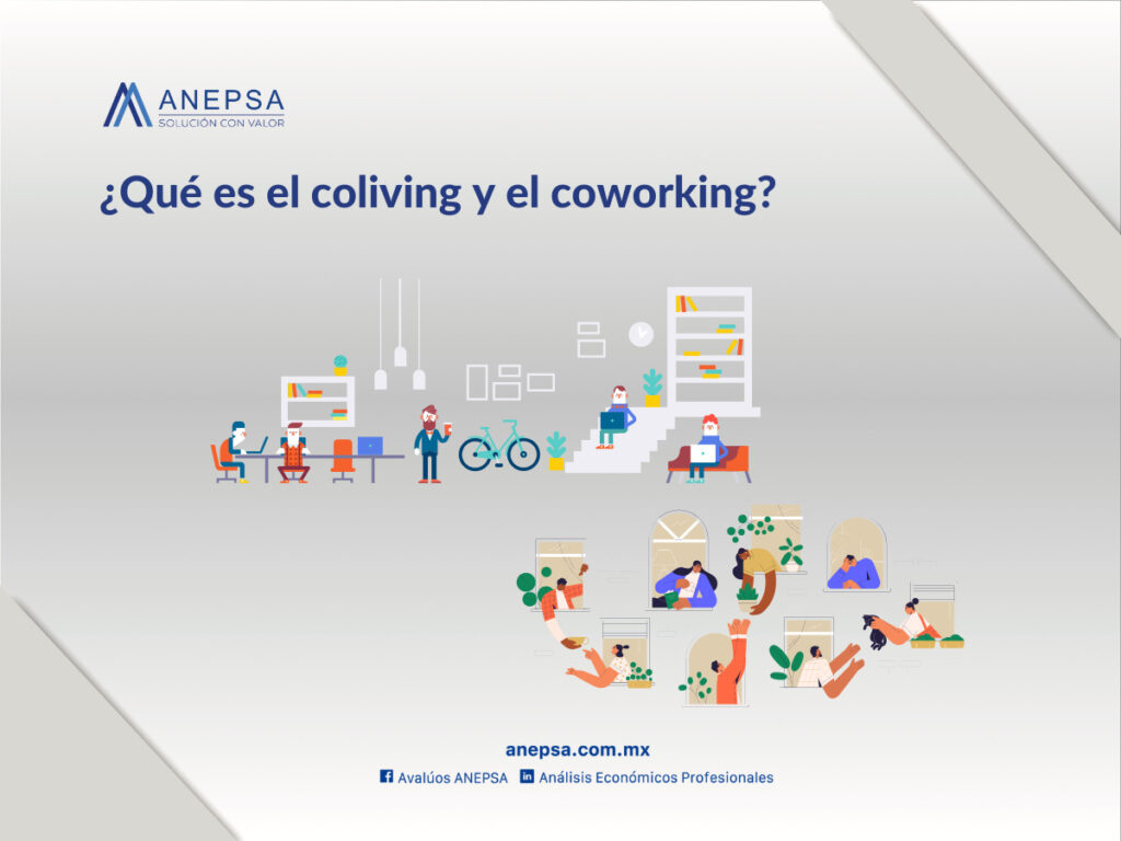 ¿Qué es el coliving y el coworking? - ANEPSA